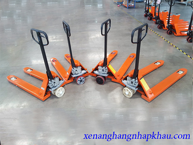 Xe Nâng Tay Pallet 2 Tấn, 2,5 Tấn, 3 Tấn, 5 Tấn | Hàng Sẵn, Giá Tốt